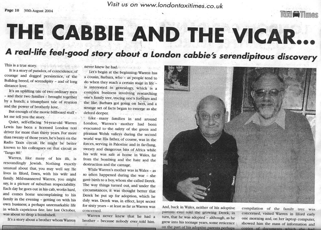 Becoming a Jew Derek’s story 2 of 5 – Vaughan / Levan Family Tree